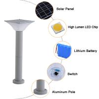 China High Brightness Outdoor Lawn Lights With Lithium Battery Weather Resistant for sale