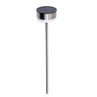 China Solar Powered Outdoor Lawn Lights IP65 Weatherproof Stainless Steel Base 80Lm for sale