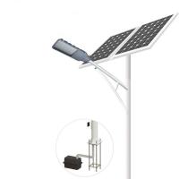 China 30w~100w Solar LED Street Light With Pole Ip65 Weather Resistant Easy Install for sale