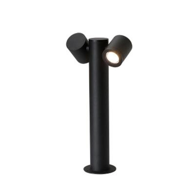 China Rotatable LED Lawn Lights Double Head , Waterproof 9w Cob Outside Lawn Lights for sale