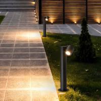 China Rotatable LED Lawn Lights Double Head , Waterproof 9w Cob Outside Lawn Lights for sale