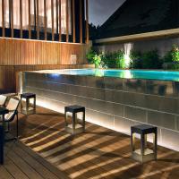 China Square Shape Outdoor Grass Lights 600mm , Landscape Villa Garden Lawn Lights Ip65 for sale