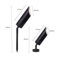 China Aluminum Shell Garden Ground Lights 10w Water Resistant 2700-6500K CCT for sale