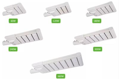 China IP65 High Power LED Street Light 120w 60w 180w 240w 300w Beam Angle Adjustable for sale