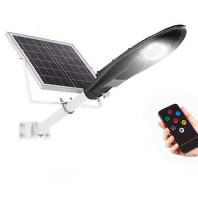 China 2700K 3.2V Cob 50W Solar Street Lamp / Led Outdoor Lighting LVD RoHS for sale