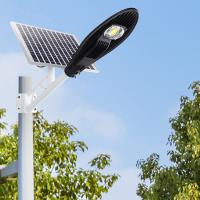 China 2700K 3.2V Cob 50W Solar Street Lamp / Led Outdoor Lighting LVD RoHS for sale