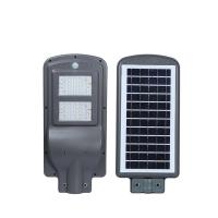China Aluminum IP65 Solar All In One 60W 100W 180W Led Street Light for Parking Lot for sale