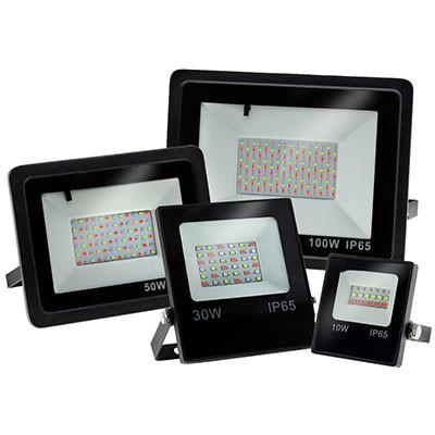 China 270 Degrees 100 W 50 W RGB Outdoor LED Flood Lights for sale