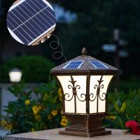 China Outdoor 6500K 2W 3W 4W Waterproof Solar Garden Lamp for sale