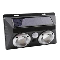 China Outdoor LED Motion Sensor Solar 2700K Security Wall Lights for sale