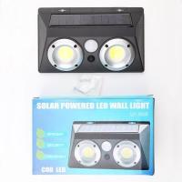 China Outdoor LED Motion Sensor Solar 2700K Security Wall Lights for sale