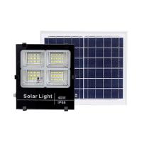 China 200W 40W 25W Monocrystalline Solar Powered LED Flood Light for sale