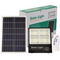 China 200W 40W 25W Monocrystalline Solar Powered LED Flood Light for sale