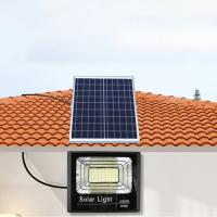 China Die Cast Aluminum Ip66 Led Solar Flood Light For Building Facades for sale