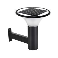China Hot selling IP65 outdoor high brightness 120lm/W led 5W 7W adjustable color temperature solar garden light for sale