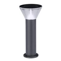 China Outdoor Solar Gate Light 6500K Solar Powered Bollard Lawn Lamp Villa Landscape Pillar Post LED Solar Garden Light for sale
