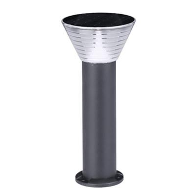 China Outdoor Solar Gate Light 6500K Solar Powered Bollard Lawn Lamp Villa Landscape Pillar Post LED Solar Garden Light for sale
