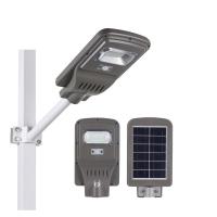 China 7000K 60 W 90 W 120 W Solar Garden Street Light 90° Beam Angle for sale