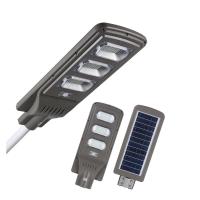 China 7000K 60 W 90 W 120 W Solar Garden Street Light 90° Beam Angle for sale
