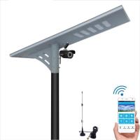 China Outdoor 90W 100W Solar Led Street Light Wireless Motion Sensor for sale