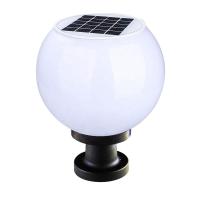 China Outdoor Waterproof Solar Powered Town House Lawn Garden Bungalow Pathway Fence Street Post LED Lights for sale