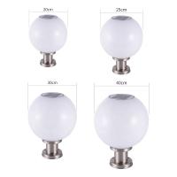 China Outdoor Waterproof Solar Powered Town House Lawn Garden Bungalow Pathway Fence Street Post LED Lights for sale