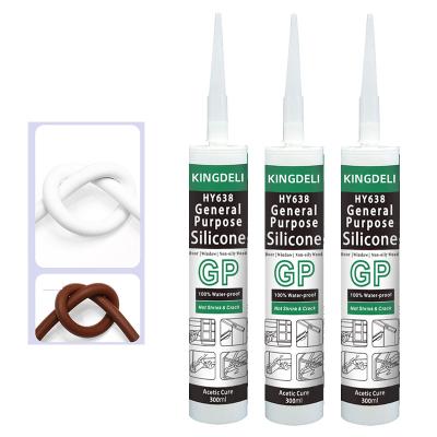 China Acetic Aquarium Safe Silicone Glue Weather Resistant Multifunctional for sale