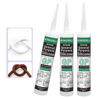 China Clear GP General Purpose Silicone Sealant For Stainless Steel Wood for sale