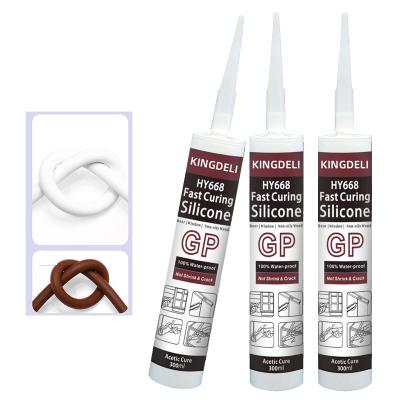 China 280Ml Construction Silicone Sealant , Silicone Glue For Glass OEM ODM for sale