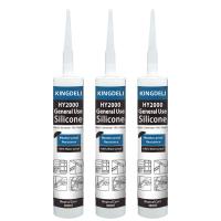 China Waterproof Neutral Cure Clear Silicone Sealant For Bathroom Glass for sale