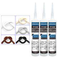 China Black Neutral Silicone Sealant Weather Resistant For Indoor Decoration for sale