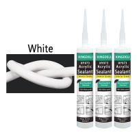 China 280ml 300ml Water Resistant Silicone Adhesive With White Black Color for sale