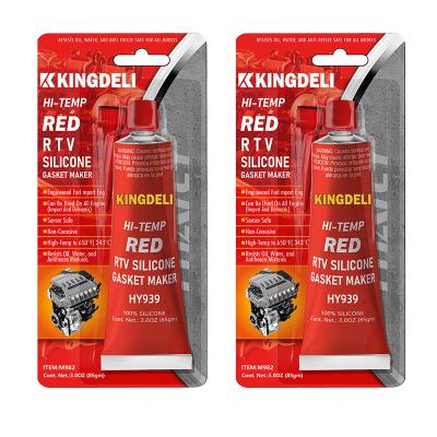 China Heat Resistant Gasket Maker Silicone Sealant Neutral Cure For Car Engine 85g for sale