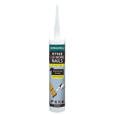 China 280ml White Construction Adhesive Glue Sealant Waterproof MS Polymer Material for sale