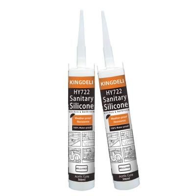 China Mildew Proof Sanitary Silicone Sealant For Kitchen Glass Window for sale