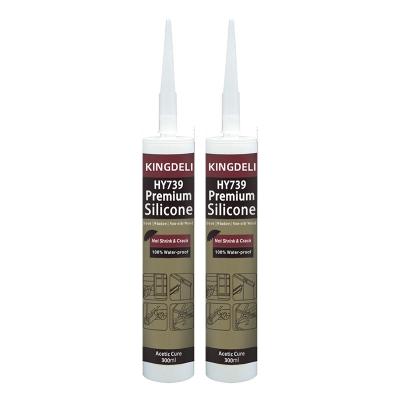 China Transparent Sanitary Silicone Sealant , Aquarium Glass Sealant UV Resistant for sale