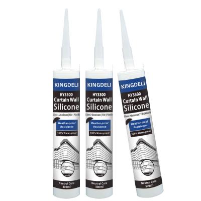 China Non Acidic Weatherproof Silicone Sealant Non Toxic For Aquarium Glass for sale