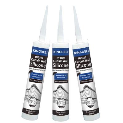 China Transparent Low Odor Silicone Caulk , Watertight Silicone Sealant For Aquarium for sale