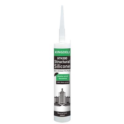 China 300ml Non Toxic Neutral Silicone Structural Adhesive Sealant For Curtain Wall Bonding for sale