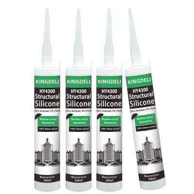 China Flexible Heat Resistant Silicone Sealant Structural MSDS Certified for sale