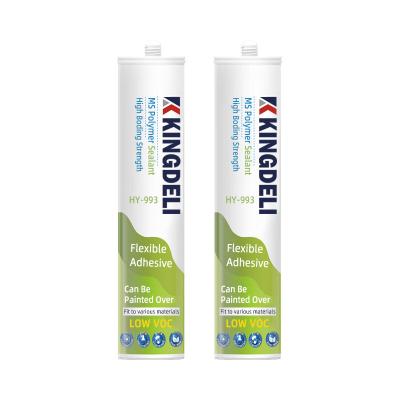 China Multipurpose MS Polymer Sealant , White Modified Silicone Polymer Caulk For Building for sale