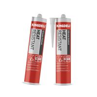 China Weatherproofing Heat Resistant Silicone Sealant Caulk Clear Color For Car Pump for sale