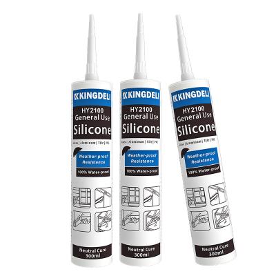 China 280Ml Neutral Transparent Sealant Silicone One Component Adhesive Sealant for sale