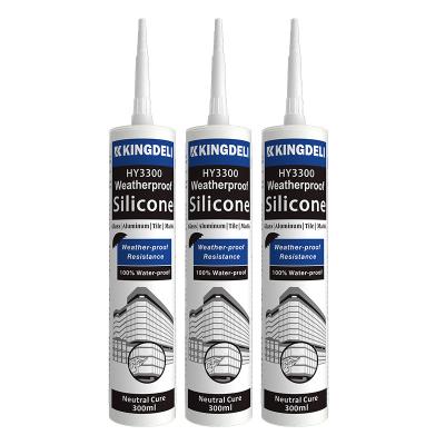 China Neutral Weather Resistance Structural Silicone Sealant Adhesives 280ml for sale