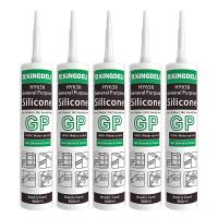 China Transparent Acetic Silicone Sealant Glass Adhesive Anti Fungus Acetoxy Silicone for sale