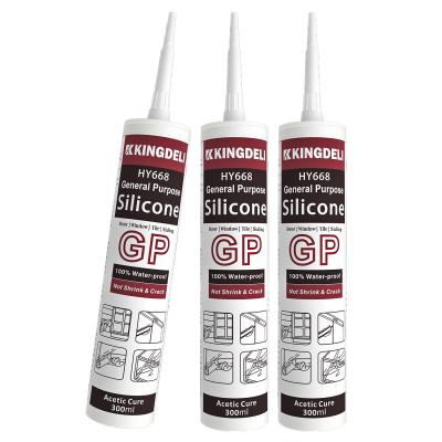 China Acidity Multipurpose Fast Cure Silicone Sealant For Aquarium Waterproof for sale