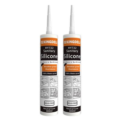 China Waterproof Mildew Proof Weather Resistance Sanitary Silicone Sealant for sale