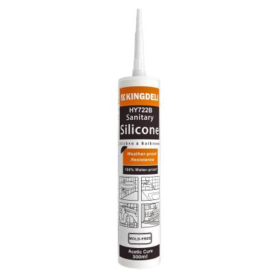 China Price Acetic GP Glass Sealant Glue Clear General Purpose Silicone Sealant for sale