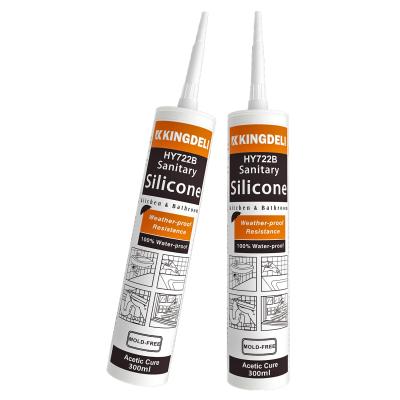 China High Quality Environmental Friendly Anti Fungal General Purpose Silicone Sealant for sale