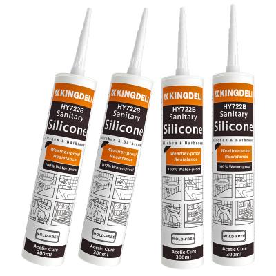 China Eco-Friendly And Waterproof Neutral Aquarium Silicone Sealant Bolts Hardener for sale
